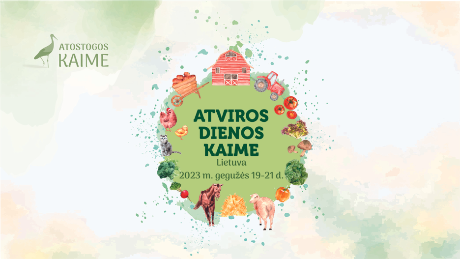 Kvietimas registruotis į akciją "Atviros dienos kaime 2023" | Molėtų ...
